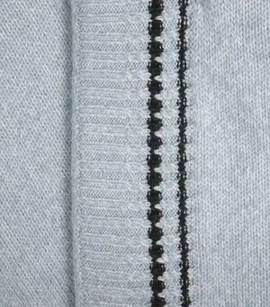 BARRIE Mottled Cashmere Wide-leg Trousers
