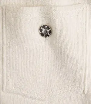 BARRIE Cashmere-cotton Midi Skirt