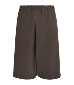 Issey Miyake Wide-leg Chino Shorts