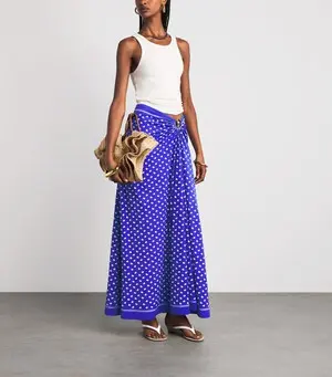 Christopher Esber Bandana Orbit Maxi Skirt