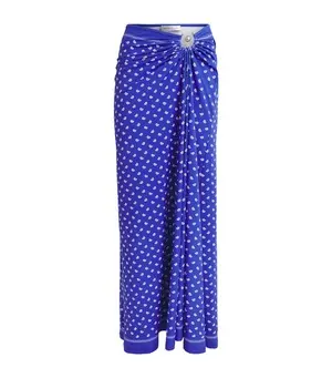 Christopher Esber Bandana Orbit Maxi Skirt