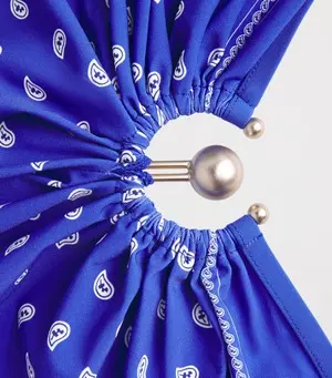 Christopher Esber Bandana Orbit Maxi Skirt