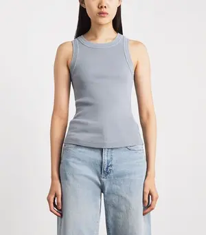 Citizens Of Humanity Ribbed Isabel Tank Top - Blue