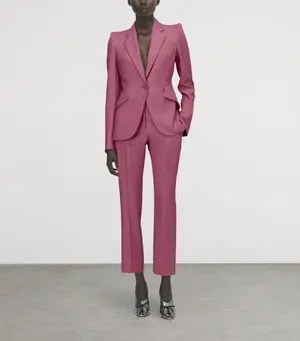 Alexander McQueen Wool Single-breasted Jacket