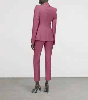 Alexander McQueen Wool Single-breasted Jacket
