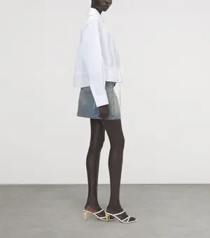 Alexander McQueen Cotton Drawstring-waist Shirt