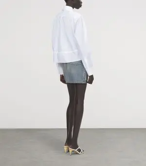 Alexander McQueen Cotton Drawstring-waist Shirt