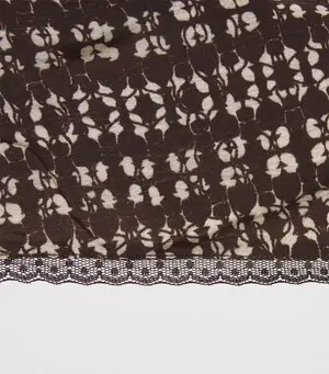 SIR. Astrid Print Lace Maxi Dress
