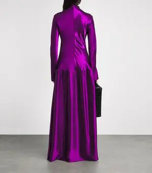 FFORME Satin Mila Maxi Dress