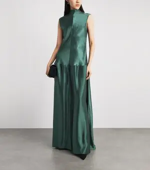 FFORME Satin Akriti Maxi Dress