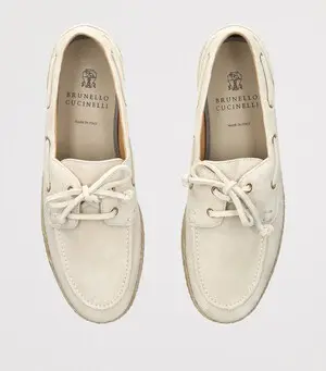 Brunello Cucinelli Linen Penny Loafer Espadrilles