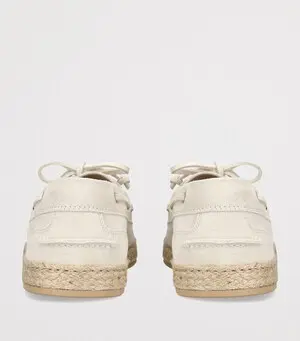 Brunello Cucinelli Linen Penny Loafer Espadrilles
