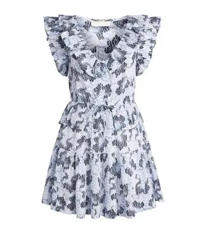 Ulla Johnson Cotton-blend Celie Mini Dress
