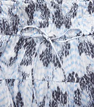 Ulla Johnson Cotton-blend Lyria Midi Dress