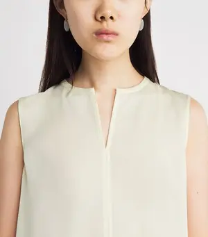 Theory Split-neck Shell Top