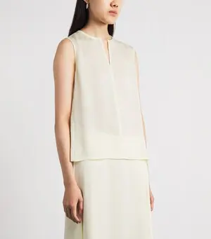 Theory Split-neck Shell Top