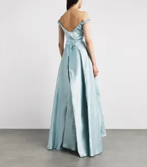 VIVIENNE WESTWOOD Silk Off-the-shoulder Gown