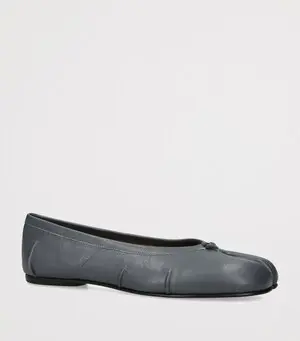 MAISON MARGIELA Leather Tabi Ballet Flats