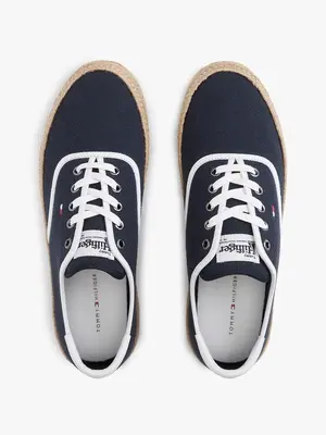 Tommy Hilfiger Canvas Espadrille Hybrid Trainers