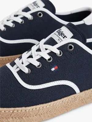 Tommy Hilfiger Canvas Espadrille Hybrid Trainers
