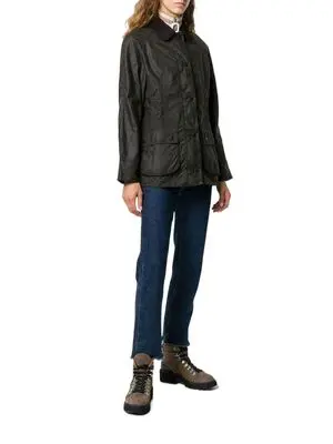 Barbour Classic Beadnell Waxed Jacket - Black