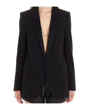Saint Laurent Tuxedo Jacket With Peak Lapel