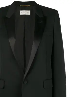 Saint Laurent Tuxedo Jacket With Peak Lapel