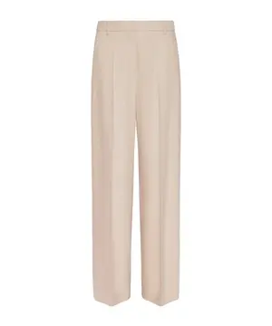Max Mara Tailored Pressed-crease Trousers - Nude