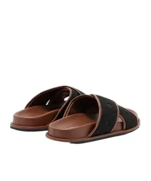 Max Mara Peonie Embroidered Slides
