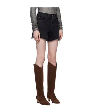 AGOLDE High Waist Denim Shorts