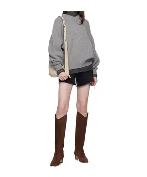 AGOLDE High Waist Denim Shorts