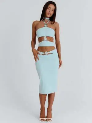 OUTCAST Zaniah Crop Top Mint