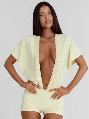 OUTCAST Brook Playsuit Baby - Yellow