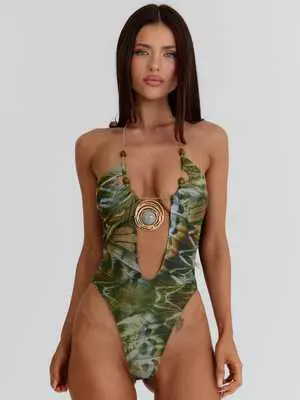 OUTCAST Nikila Bodysuit Ecru Wings