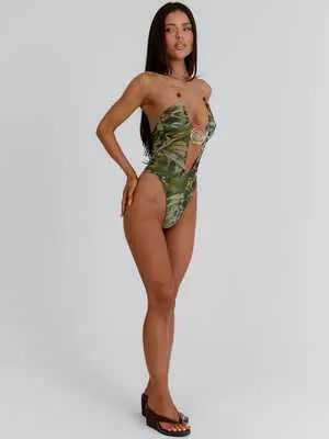 OUTCAST Nikila Bodysuit Ecru Wings