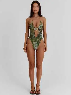 OUTCAST Nikila Bodysuit Ecru Wings