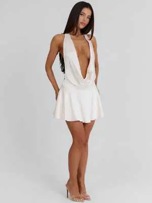 Outcast Cowl Neck Cocktail Dresses