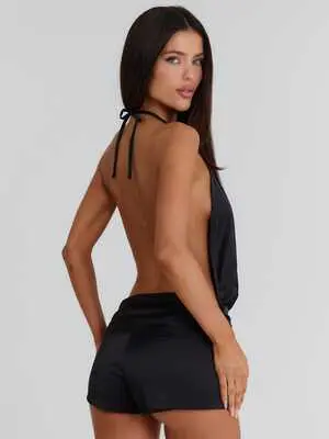 OUTCAST Emarson Playsuit - Black