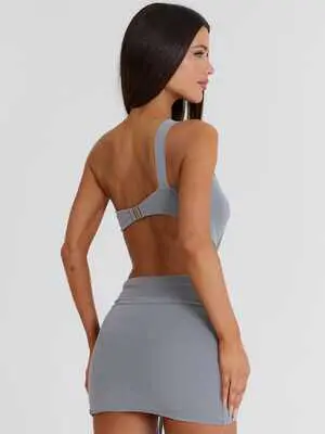 OUTCAST Moorena Mini Dress Grey - Gray