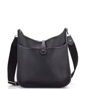 Hermès Evelyne Bag Gen Iii Clemence Pm - Black