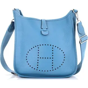 Hermès Evelyne Bag Gen Iii Clemence Pm - Blue