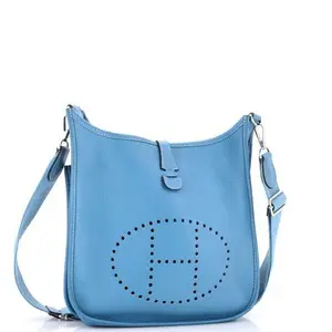 Hermès Evelyne Bag Gen Iii Clemence Pm - Blue