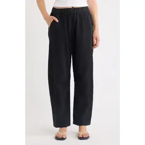 Marine Layer Pull-on Barrel Leg Twill Pants