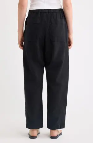 Marine Layer Pull-on Barrel Leg Twill Pants