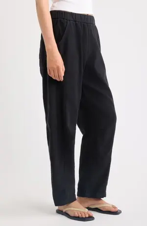 Marine Layer Pull-on Barrel Leg Twill Pants
