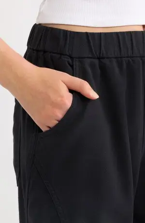 Marine Layer Pull-on Barrel Leg Twill Pants