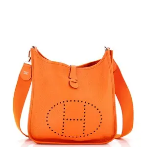 Hermès Evelyne Bag Gen Iii Clemence Pm - Orange