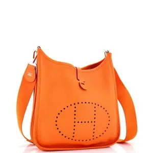 Hermès Evelyne Bag Gen Iii Clemence Pm - Orange