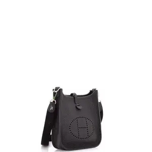 Hermès Evelyne Bag Gen Iii Clemence Tpm - Black