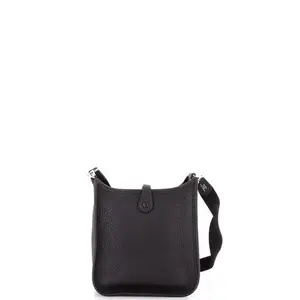 Hermès Evelyne Bag Gen Iii Clemence Tpm - Black